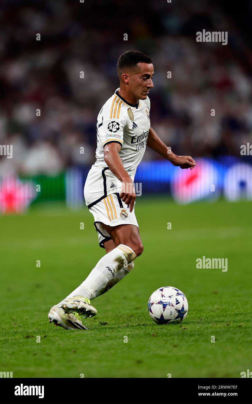Madrid, Spain. 20th Sep, 2023. Lucas Vazquez of Real Madrid Cf in ...