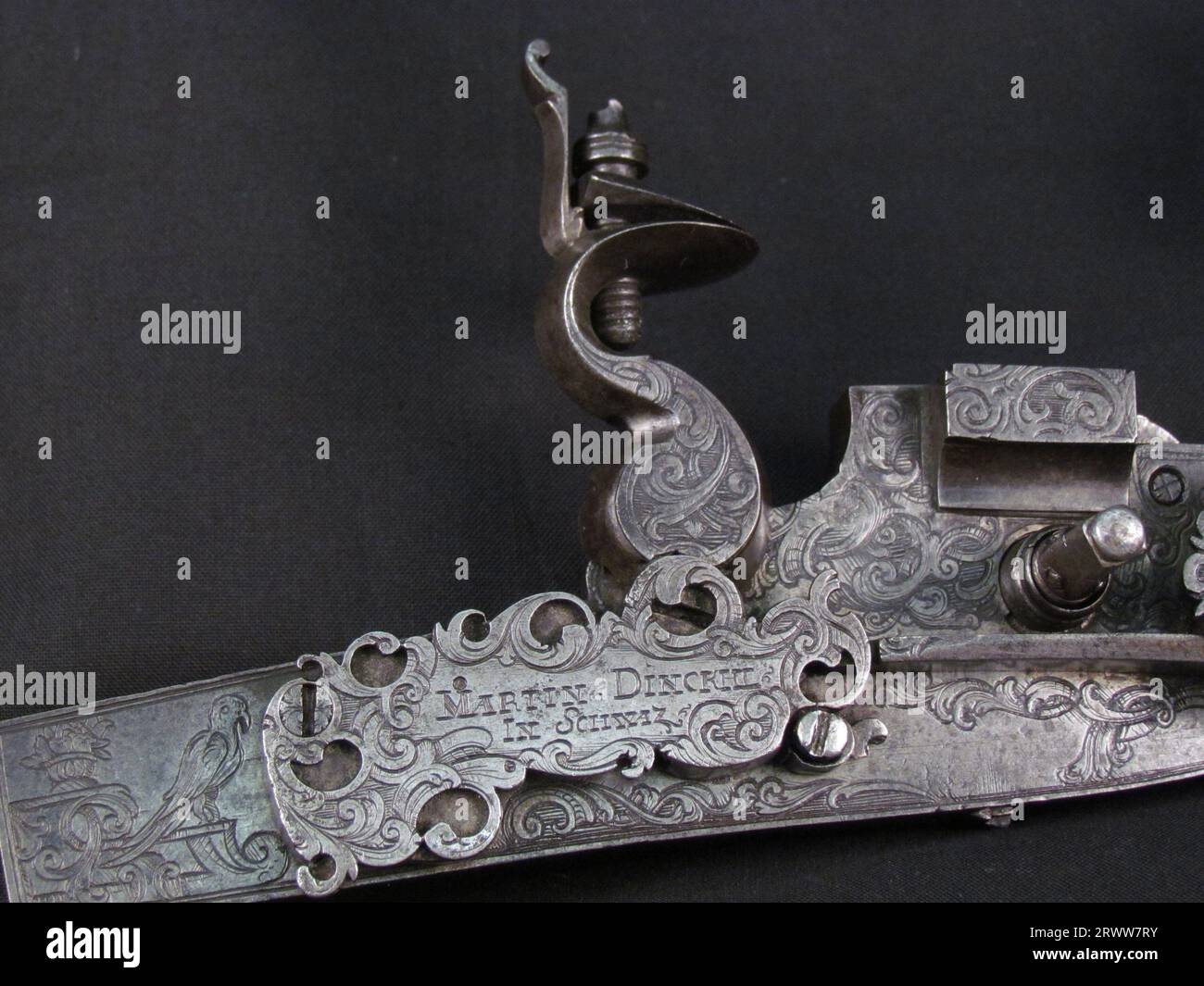 Wheellock mechanism. AF*43442 Stock Photo - Alamy
