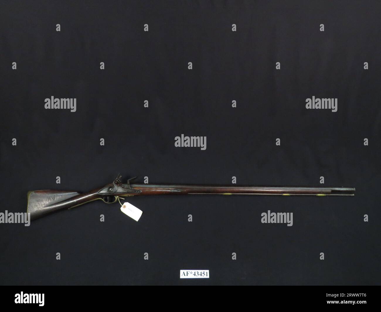 Musket, flintlock. AF*43451 Stock Photo - Alamy