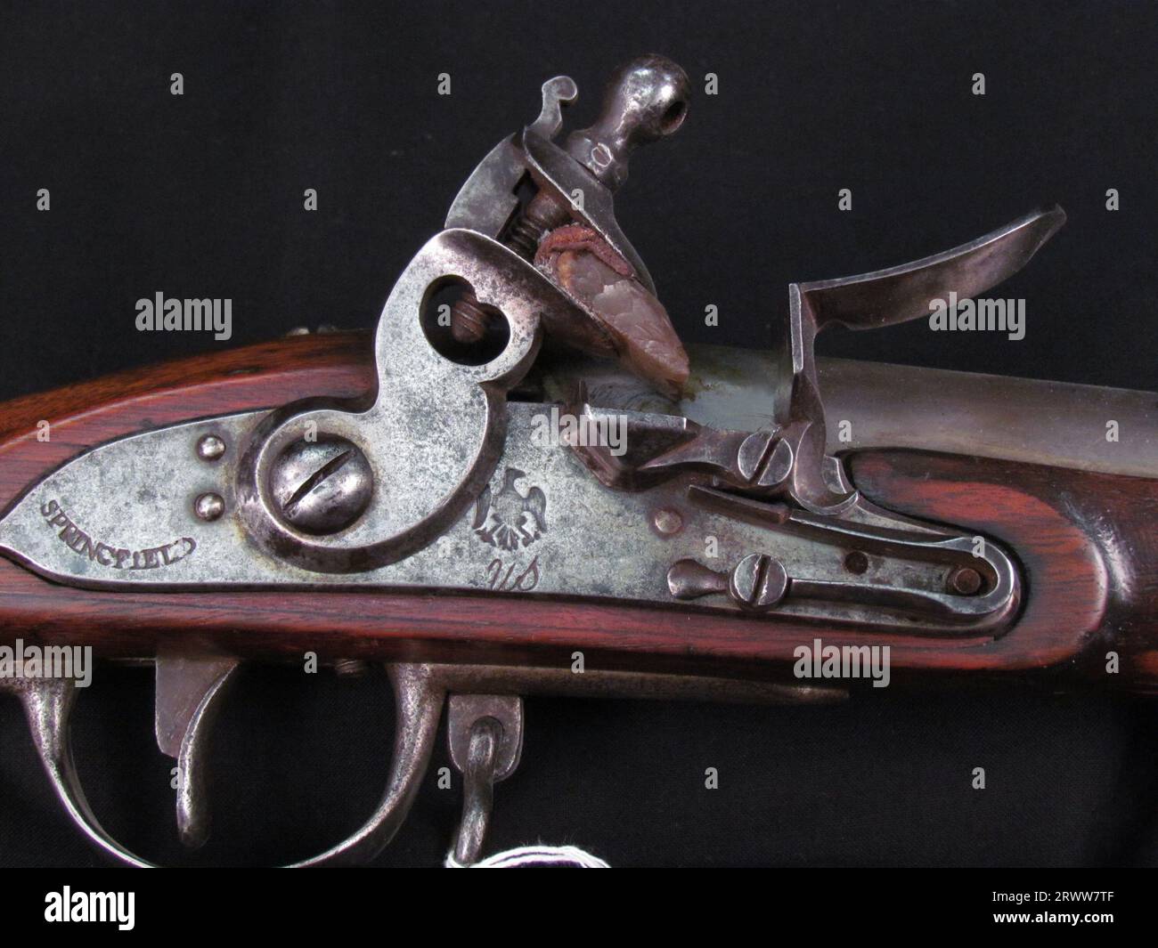 Musket, flintlock. AF*43456 Stock Photo - Alamy