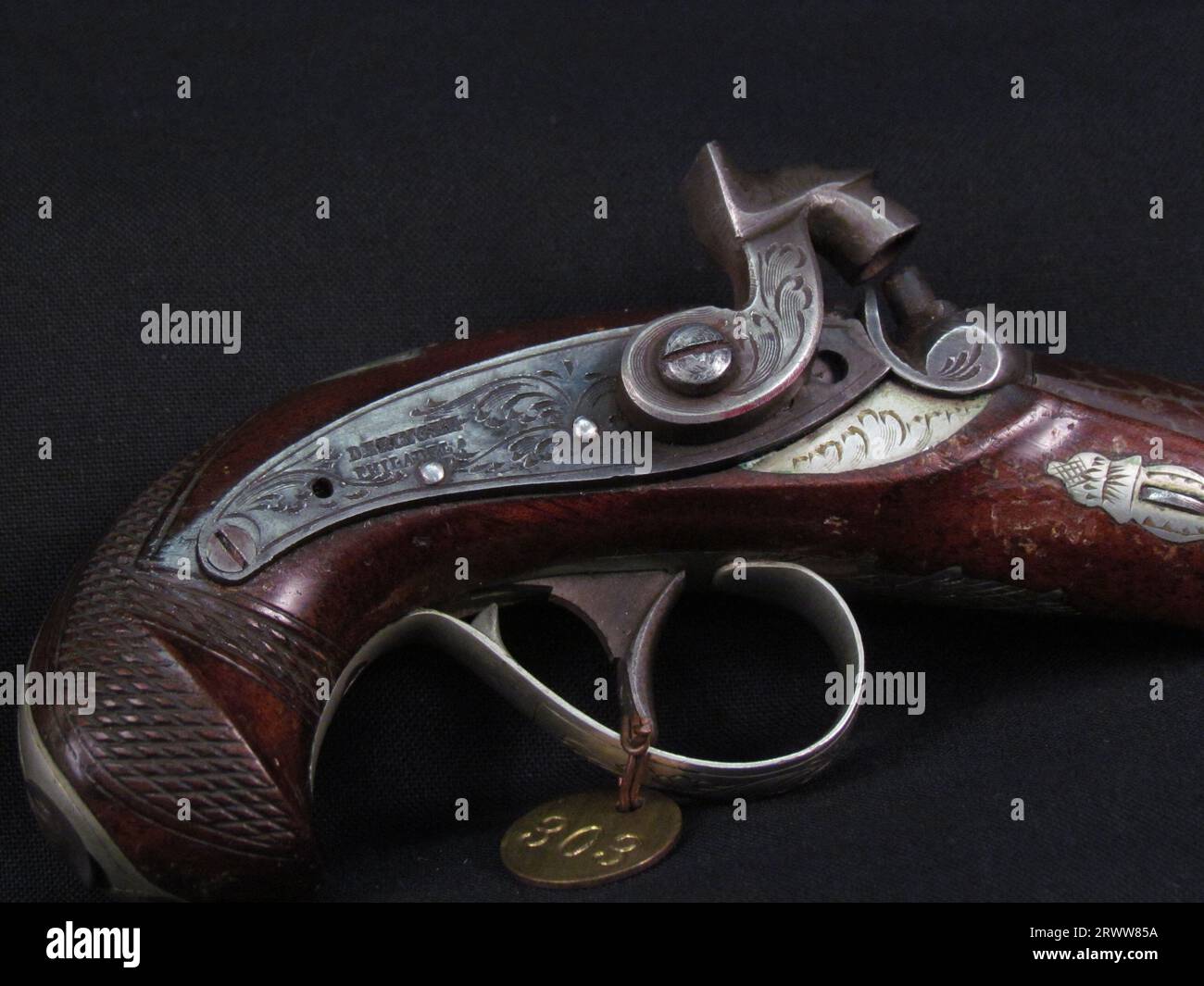 Pistol, percussion. AF*43557 Stock Photo - Alamy