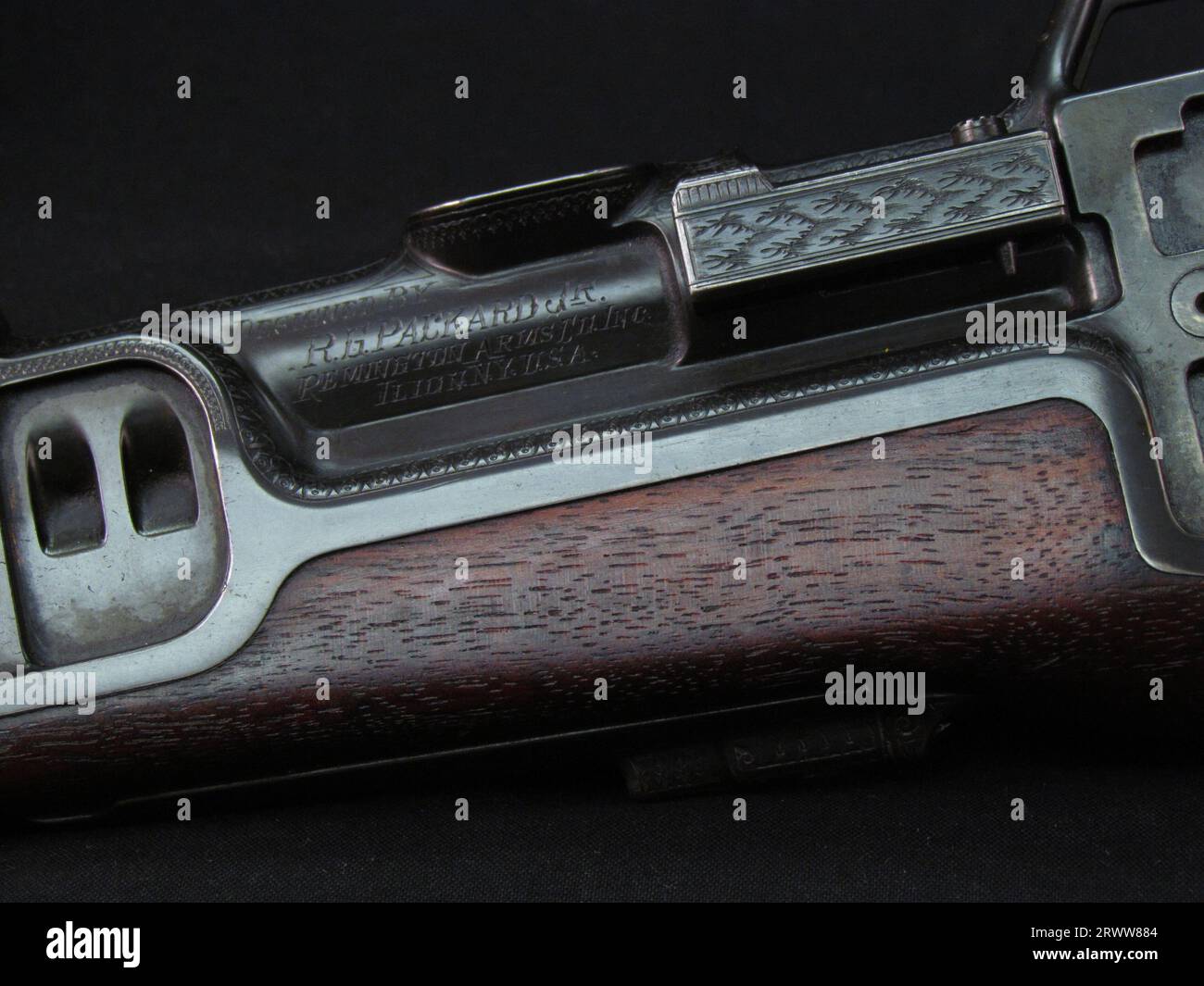 Rifle, bolt action. AF*43579 Stock Photo - Alamy