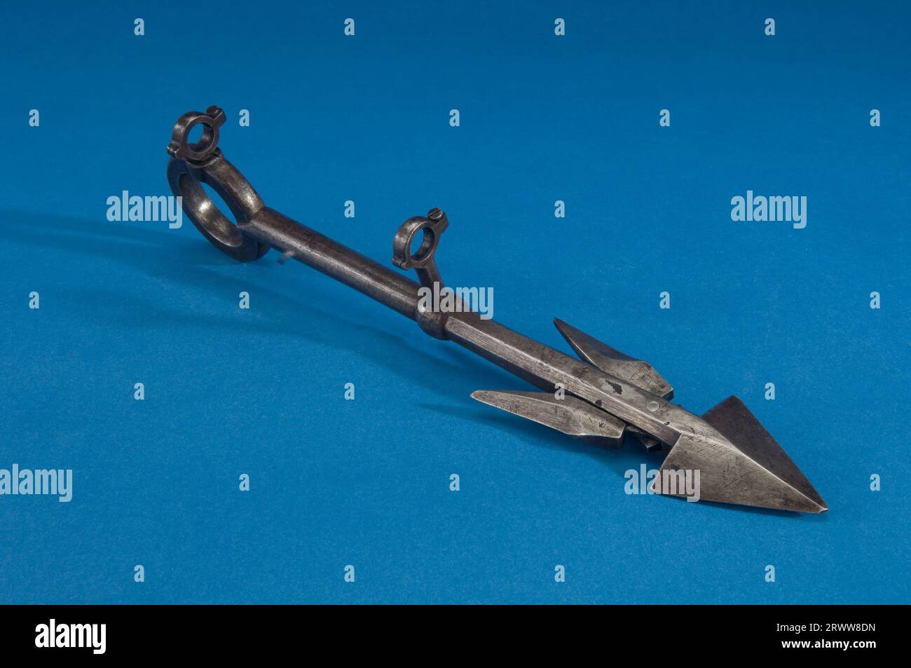 Harpoon patent model, whale hoist. AG*332326 Stock Photo - Alamy