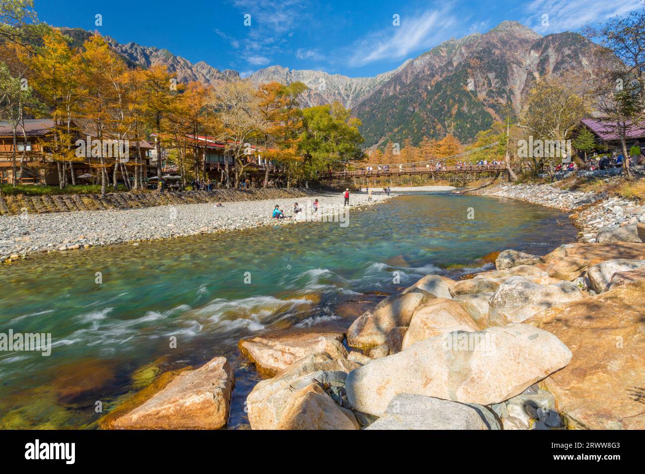 Hotaka peaks hi-res stock photography and images - Alamy