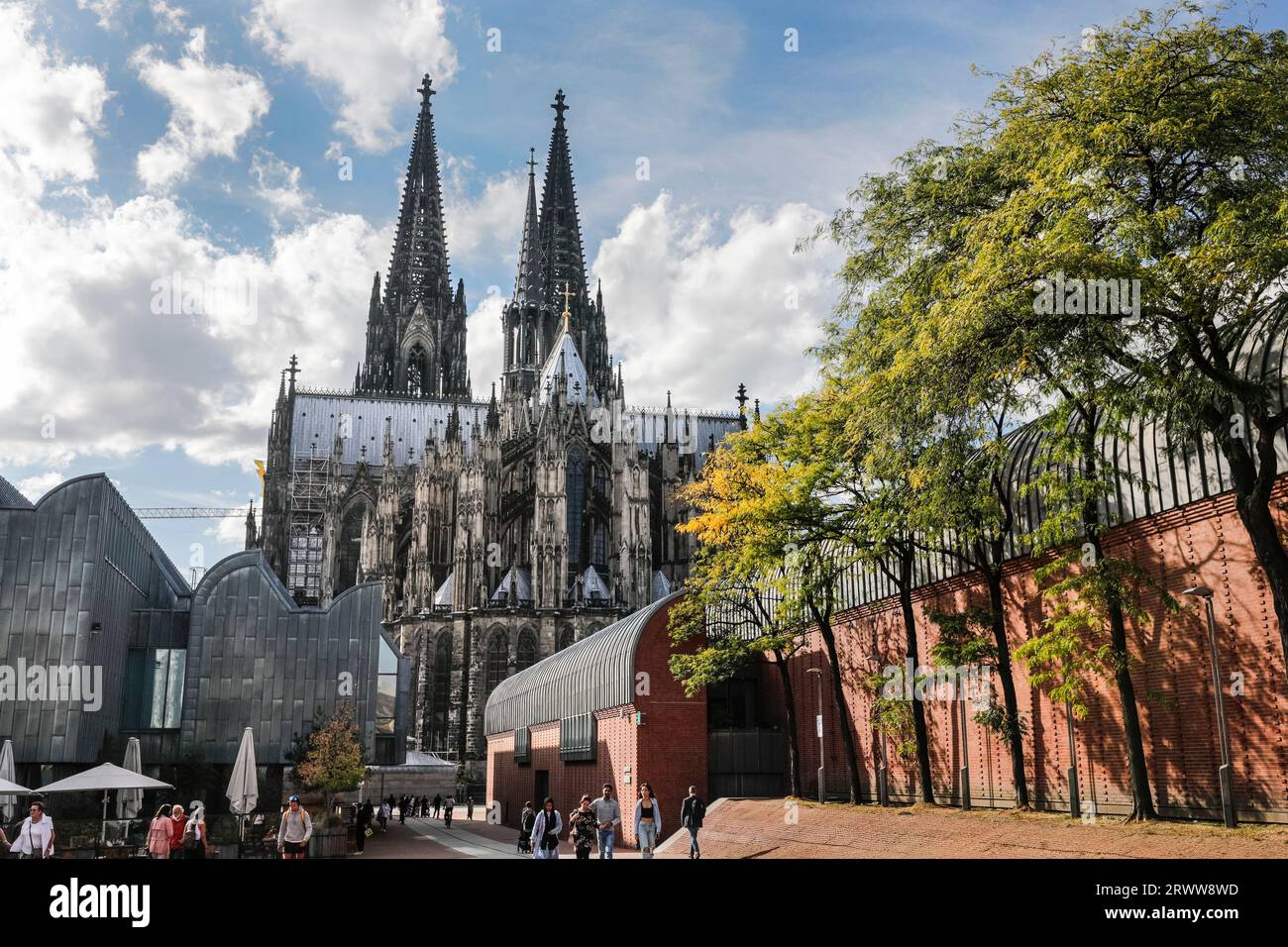 Cologne Cathedral exterior, Kölner Dom, Cologne, Germany Stock Photo ...