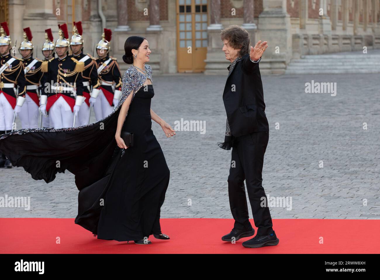 Melanie hamrick and mick jagger hi-res stock photography and images - Alamy
