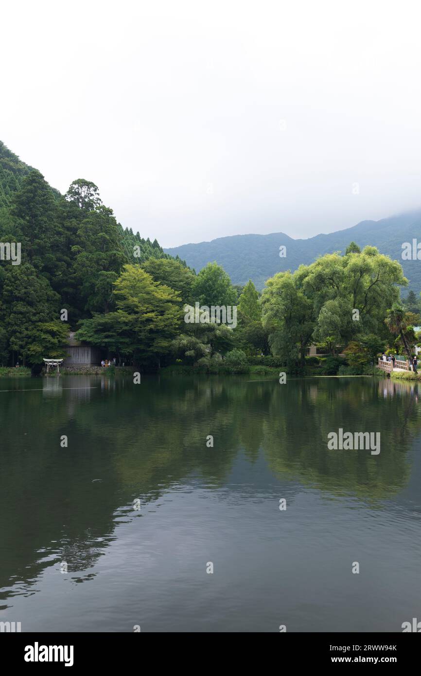 Kinrin Lake in Yufuin Stock Photo - Alamy