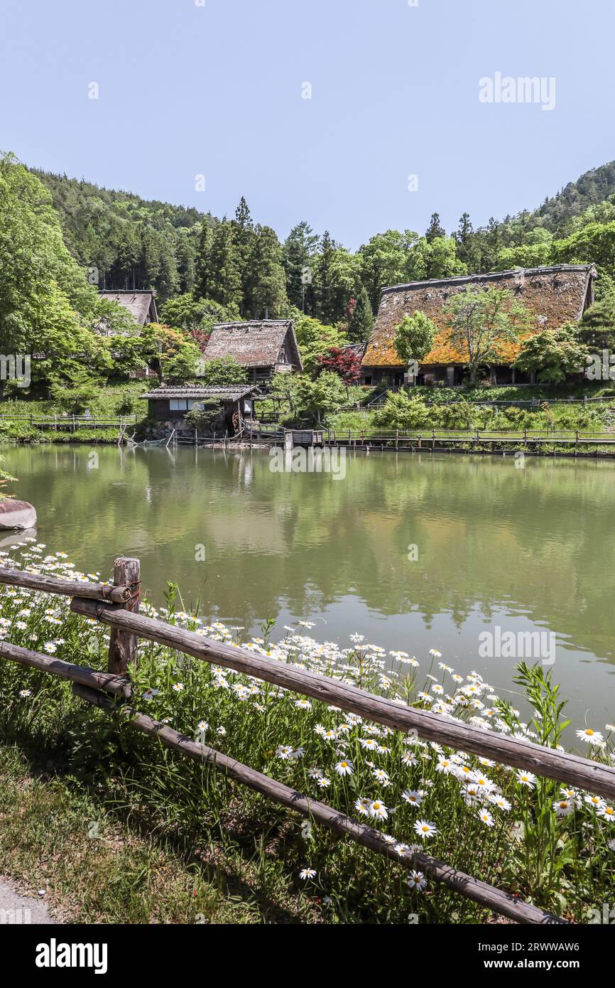 Hida Village Landscape Stock Photo - Alamy