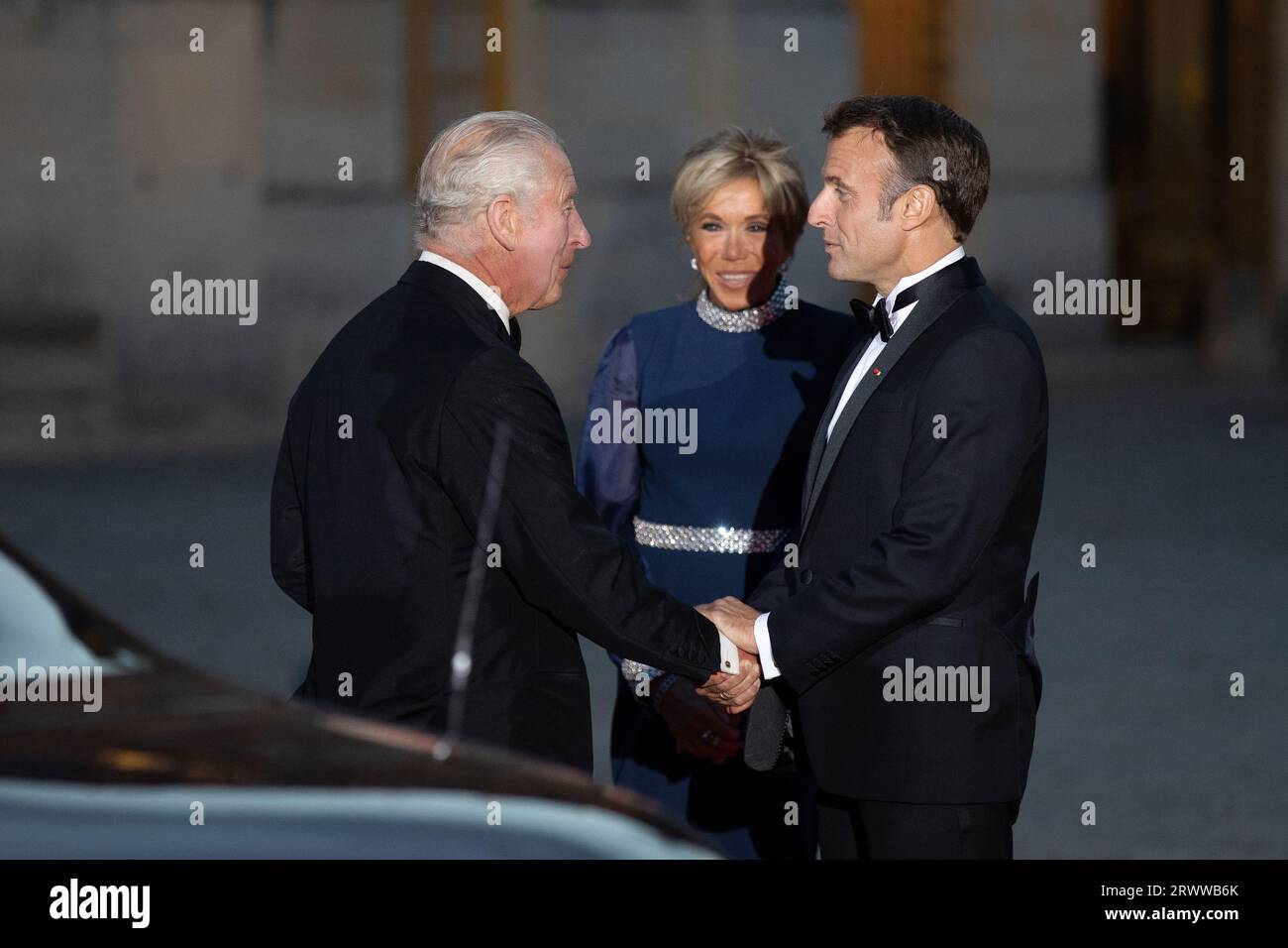King charles state dinner hi-res stock photography and images - Alamy