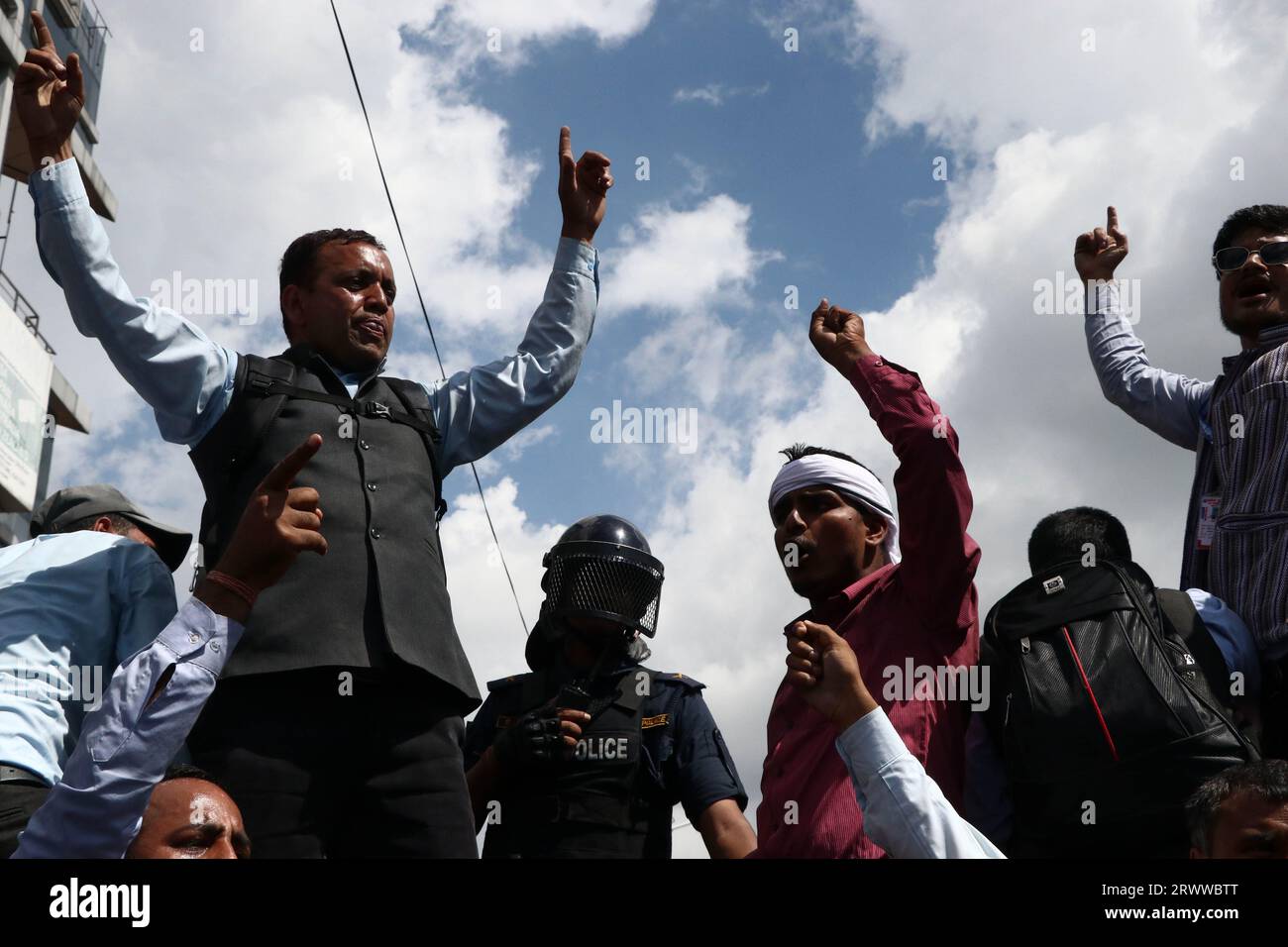 Nepal. 21st Sep, 2023. On September 21, 2023, in Kathmandu, Nepal ...