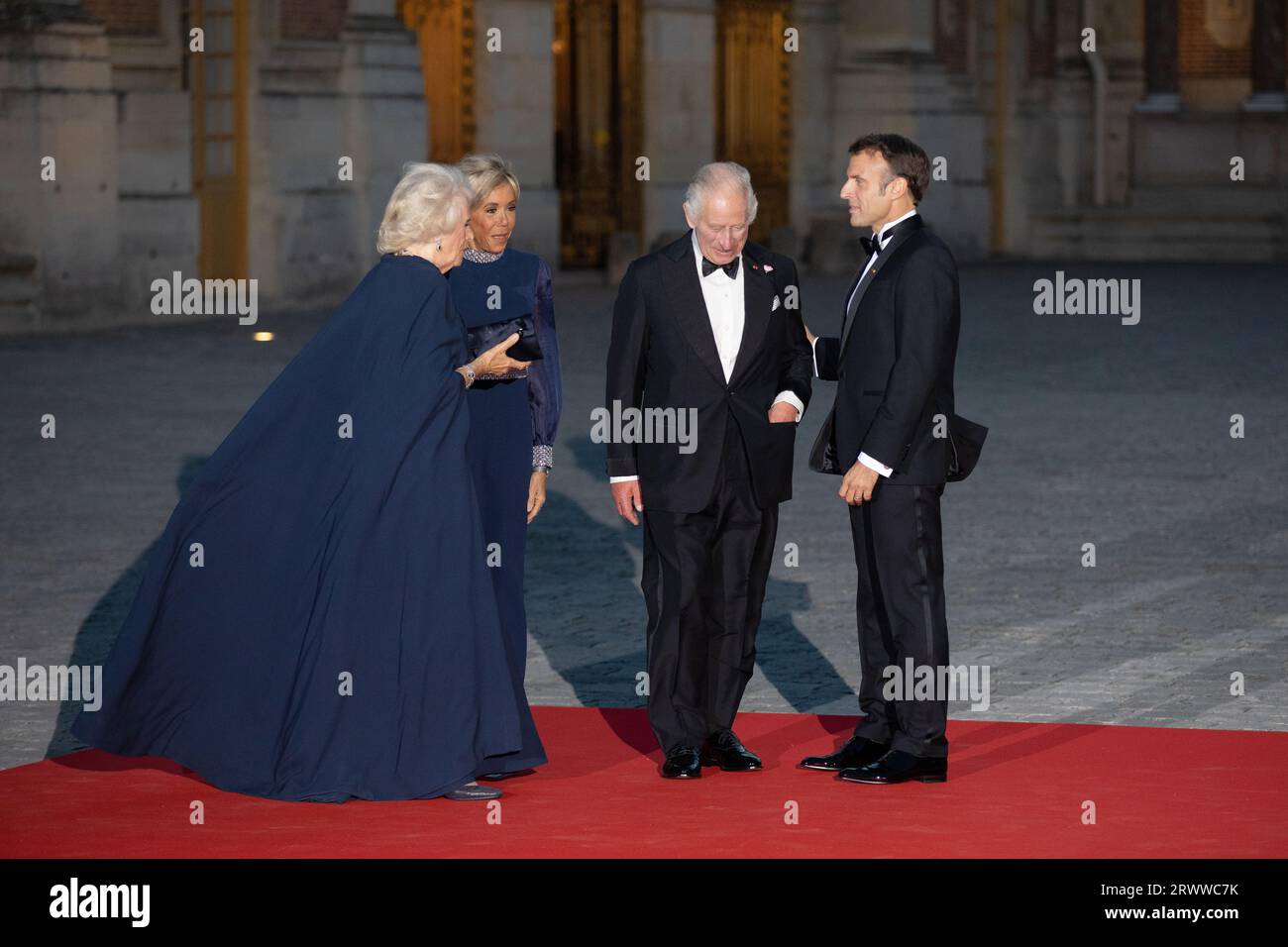 King charles state dinner hi-res stock photography and images - Alamy