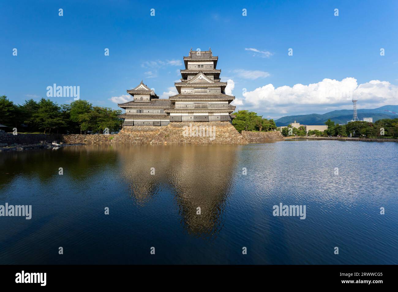 Matsumoto Castle in Nagano Prefecture Stock Photo - Alamy