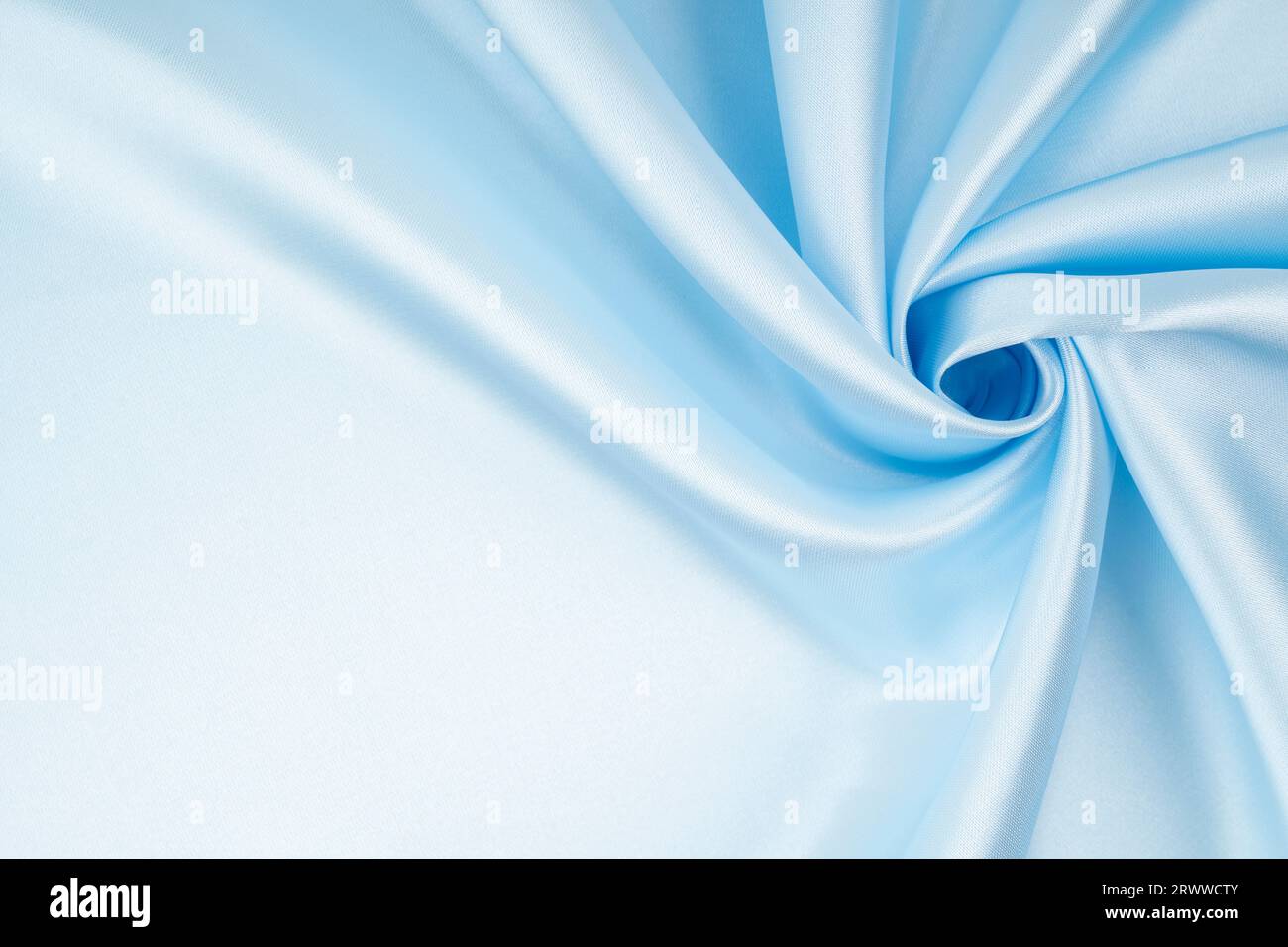 Light blue silk background with blank space Stock Photo - Alamy