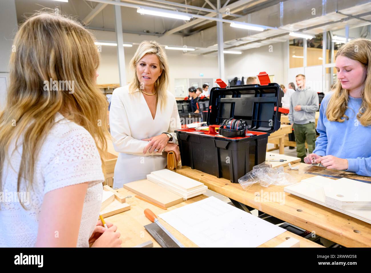 Rotterdam, The Netherlands. 21st Sep, 2023. Queen Maxima during a ...