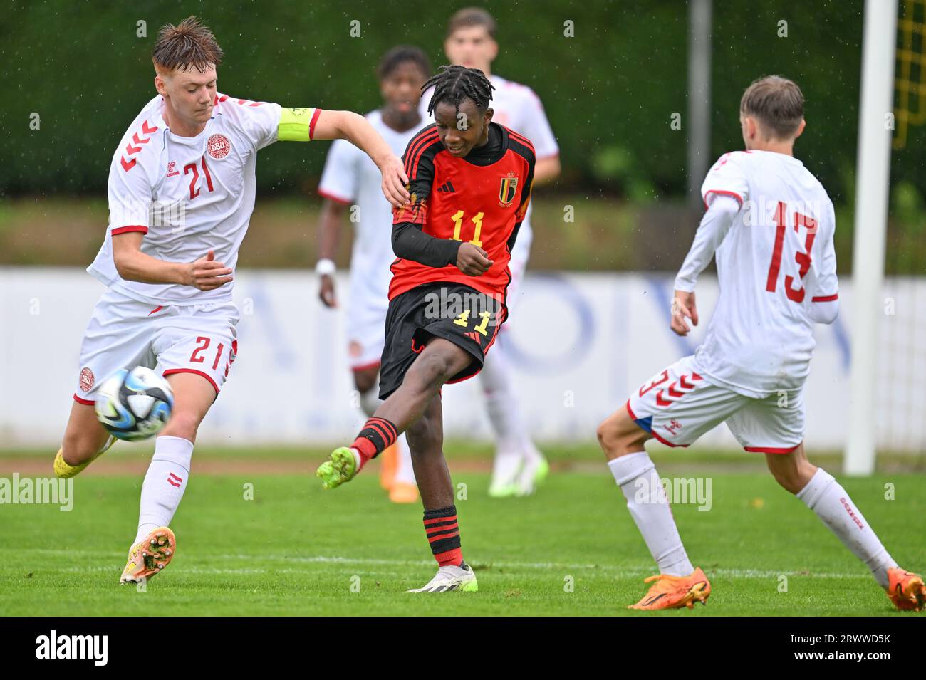 Oudenaarde, Belgium. 21st Sep, 2023. Tristan Panduro (21) of Denmark ...