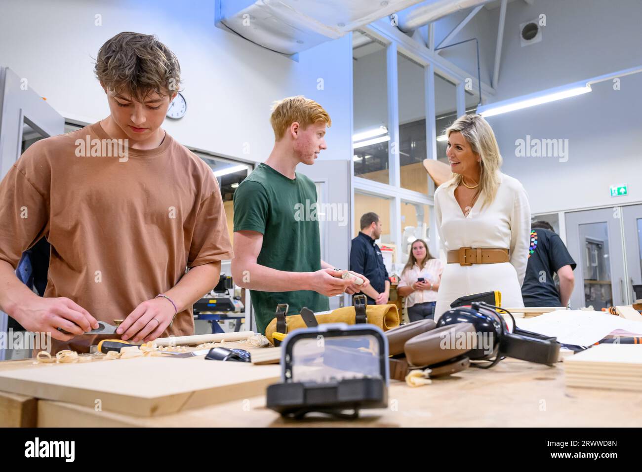 Rotterdam, The Netherlands. 21st Sep, 2023. Queen Maxima during a ...