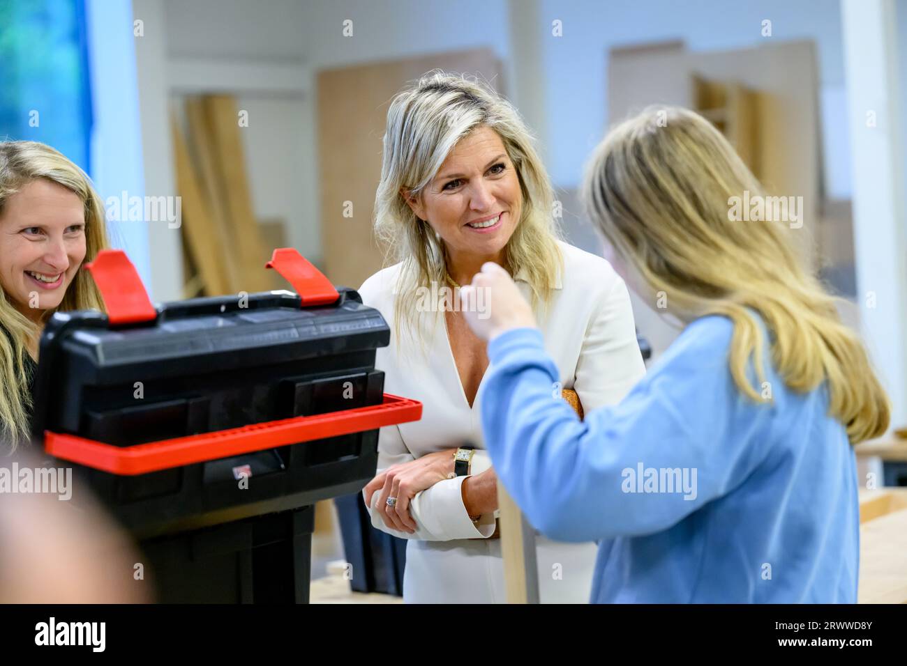Rotterdam, The Netherlands. 21st Sep, 2023. Queen Maxima during a ...
