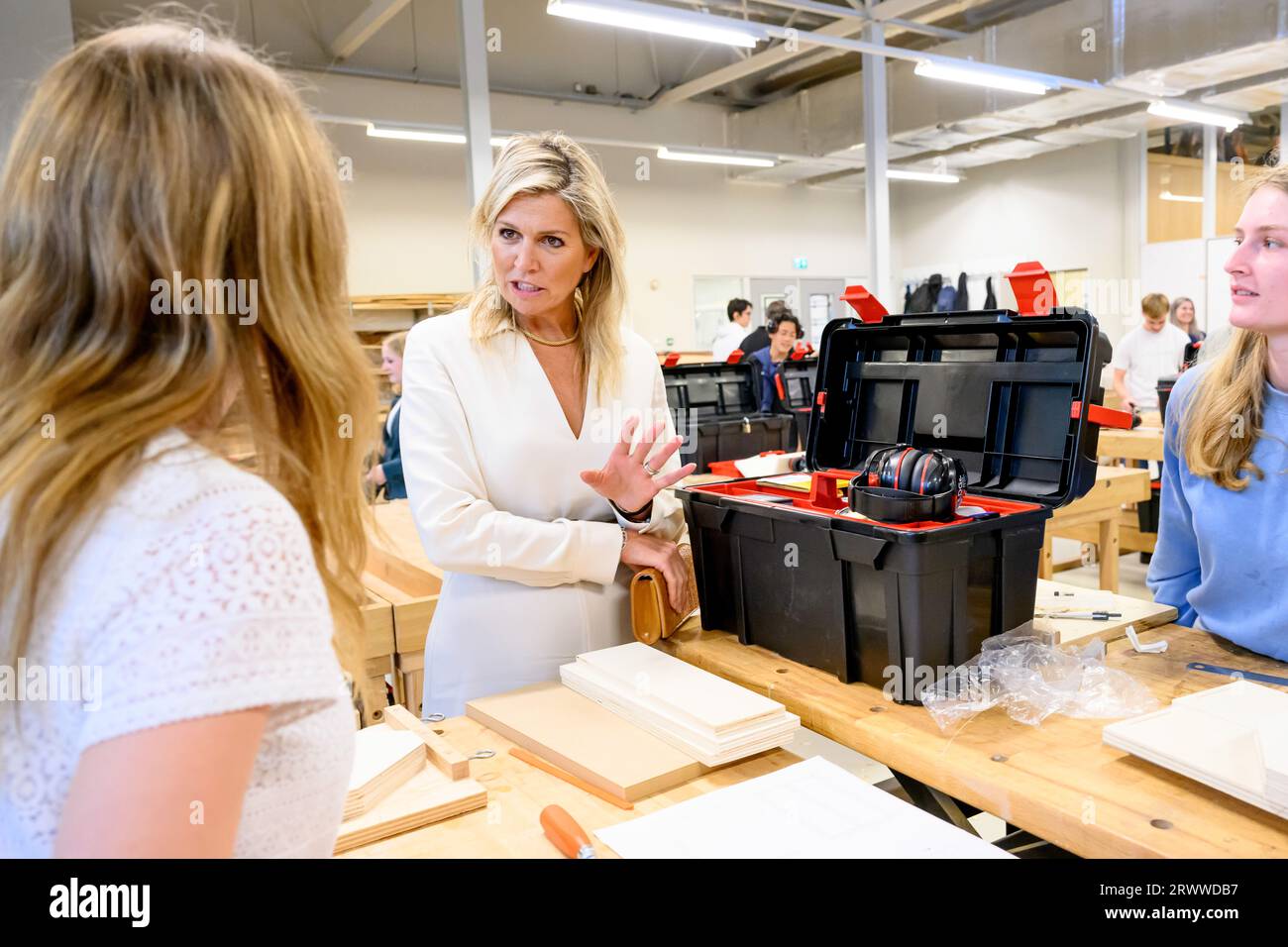 Rotterdam, The Netherlands. 21st Sep, 2023. Queen Maxima during a ...