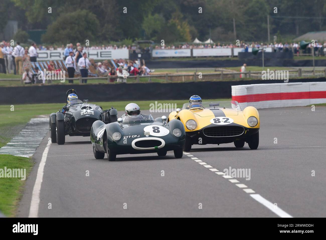 John Clark, Barry Cannell, Cooper-Climax T39 Bobtail, James Cottingham ...