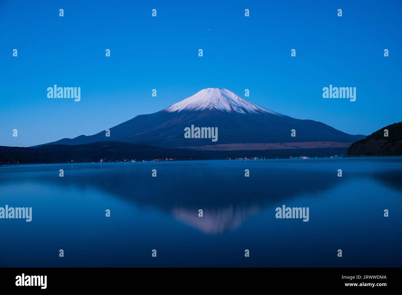 Fuji at twilight Stock Photo - Alamy