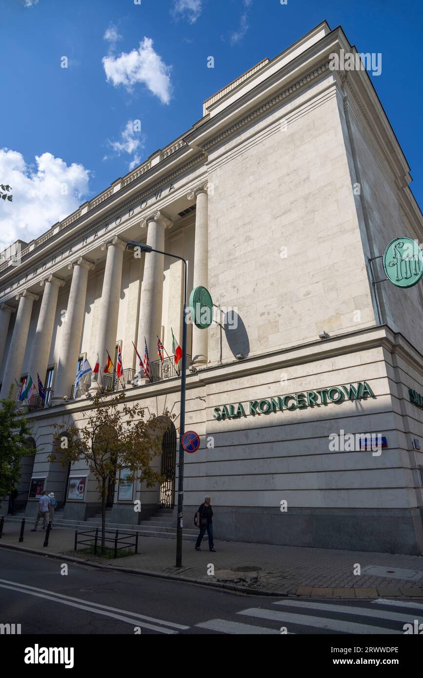 Warsaw philharmonic concert hall hi-res stock photography and images ...