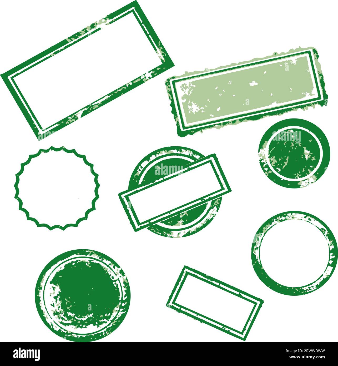 Vector illustration frame of rubber stamp Stock Vector Image & Art - Alamy