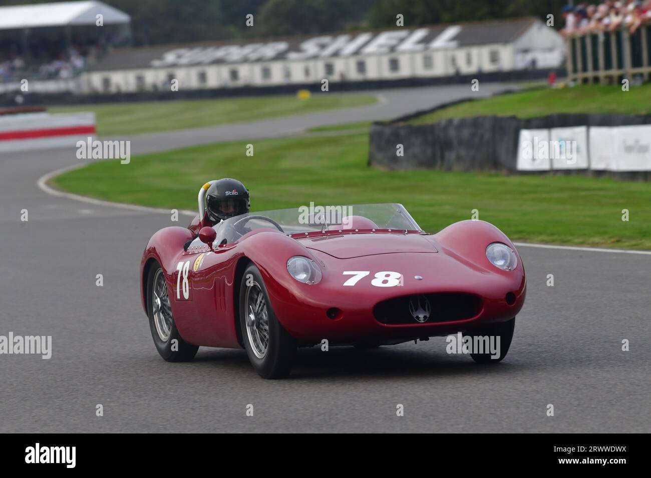 Richard Wilson, Richard Bradley, Maserati 250S, Ran as the sun began to ...