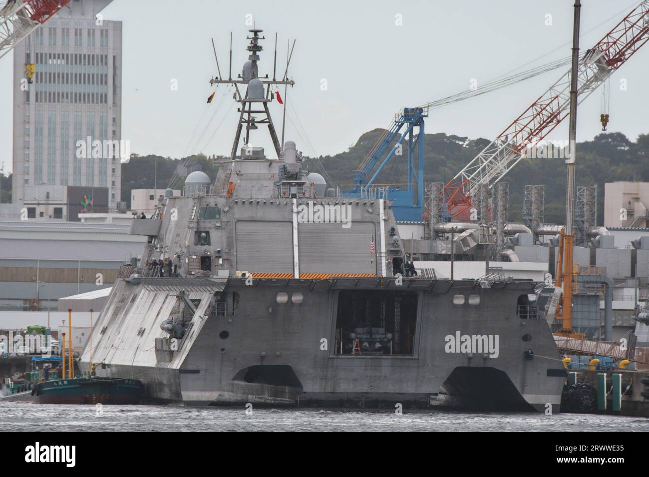 Yokusuka, Japan. 21st Sep, 2023. Independence-class littoral combat ...