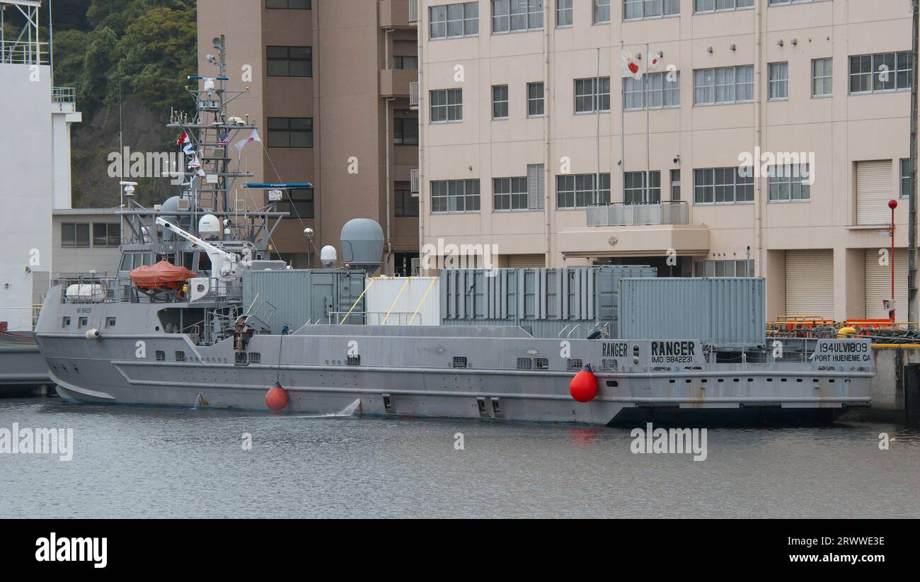 Yokusuka, Japan. 21st Sep, 2023. U.S. Navy's Unmanned Surface Vessel ...