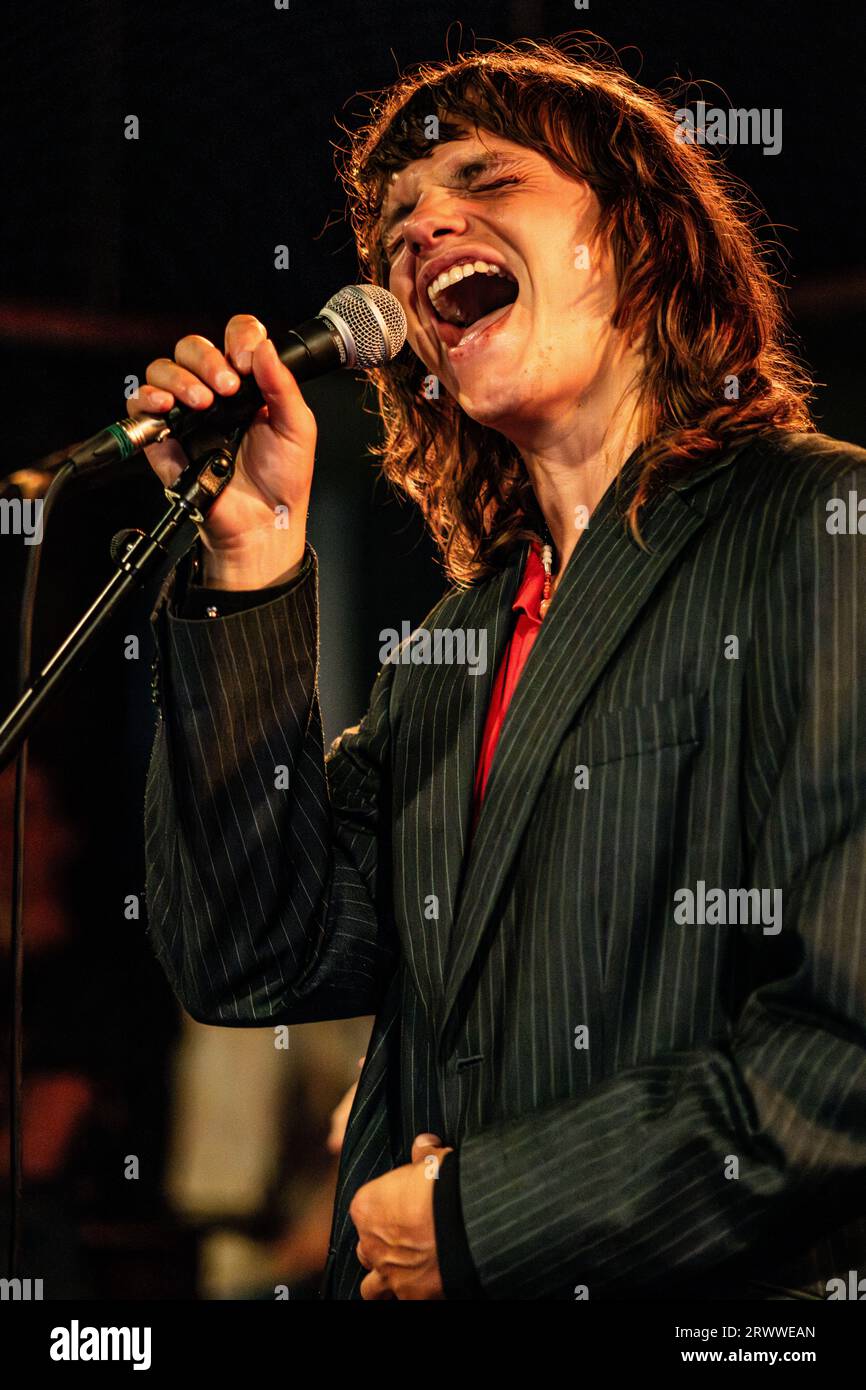 Copenhagen, Denmark. 20th Sep, 2023. The Swedish singer Tex performs a ...