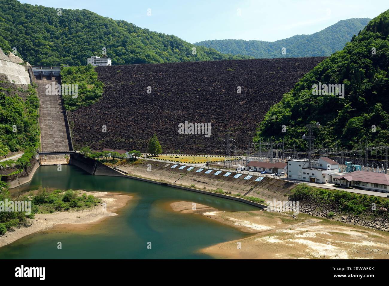Dam rock fill dam hi-res stock photography and images - Alamy