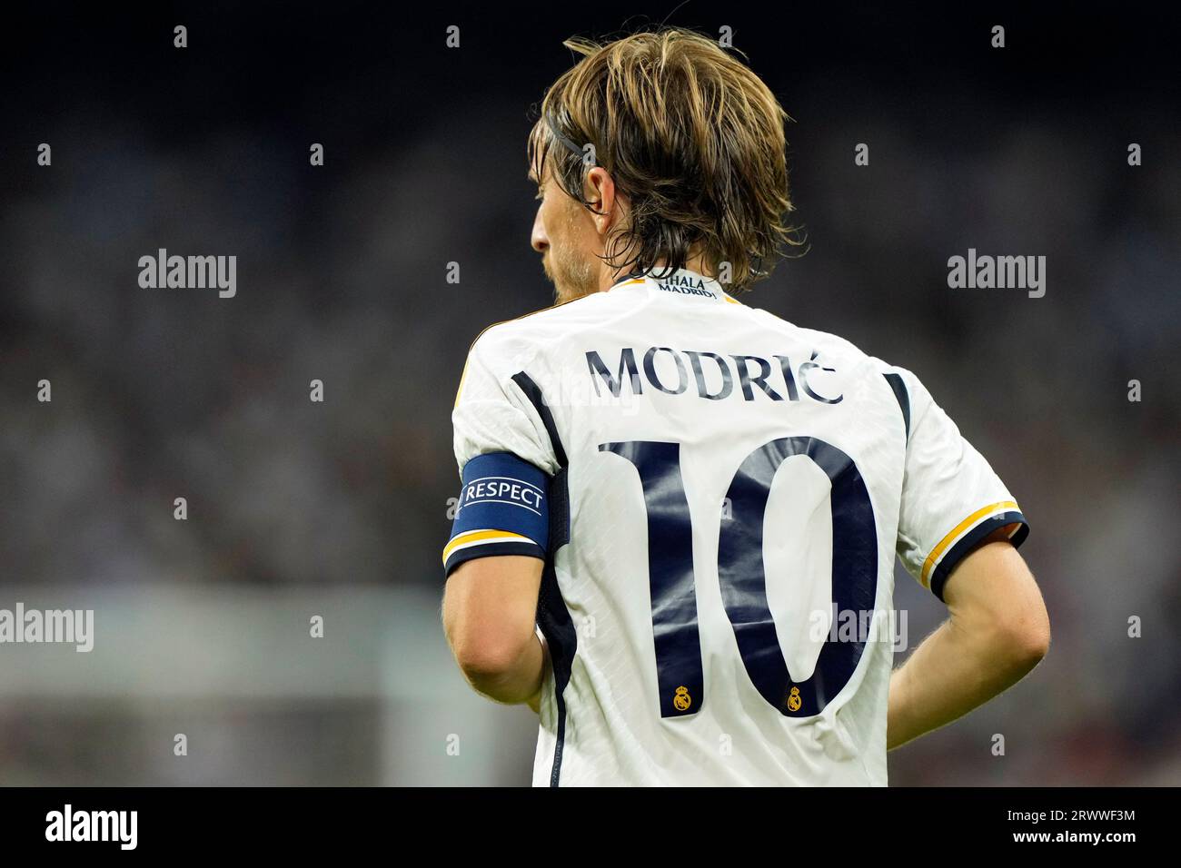Madrid, Spain. 20th Sep, 2023. Luka Modric of Real Madrid CF during the ...