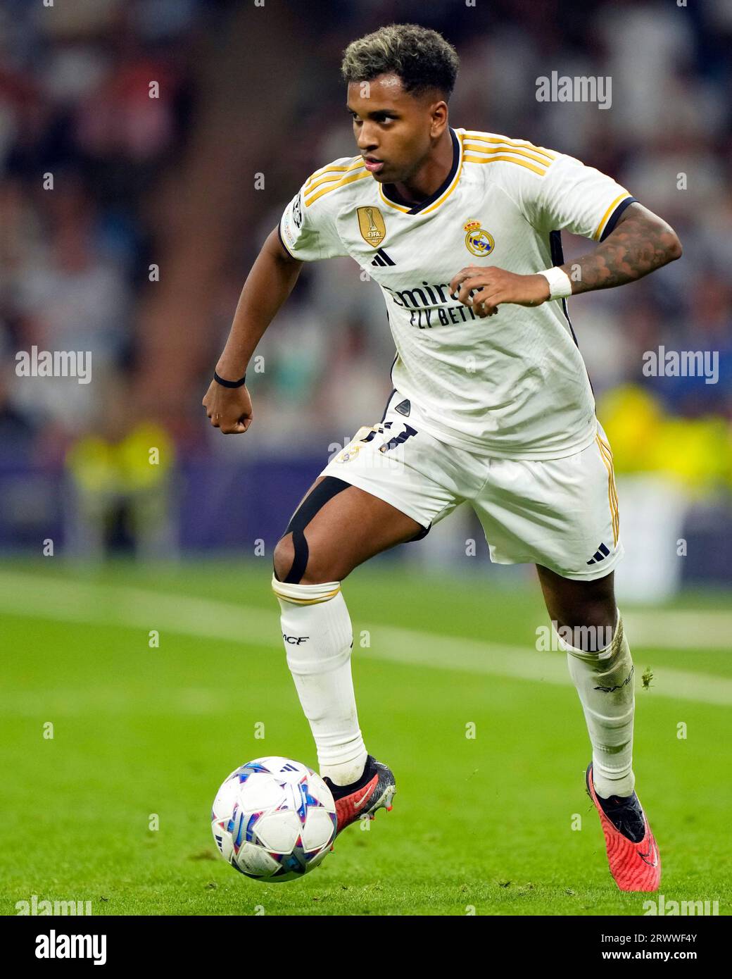 Madrid, Spain. 20th Sep, 2023. Rodrigo Goes of Real Madrid CF during ...