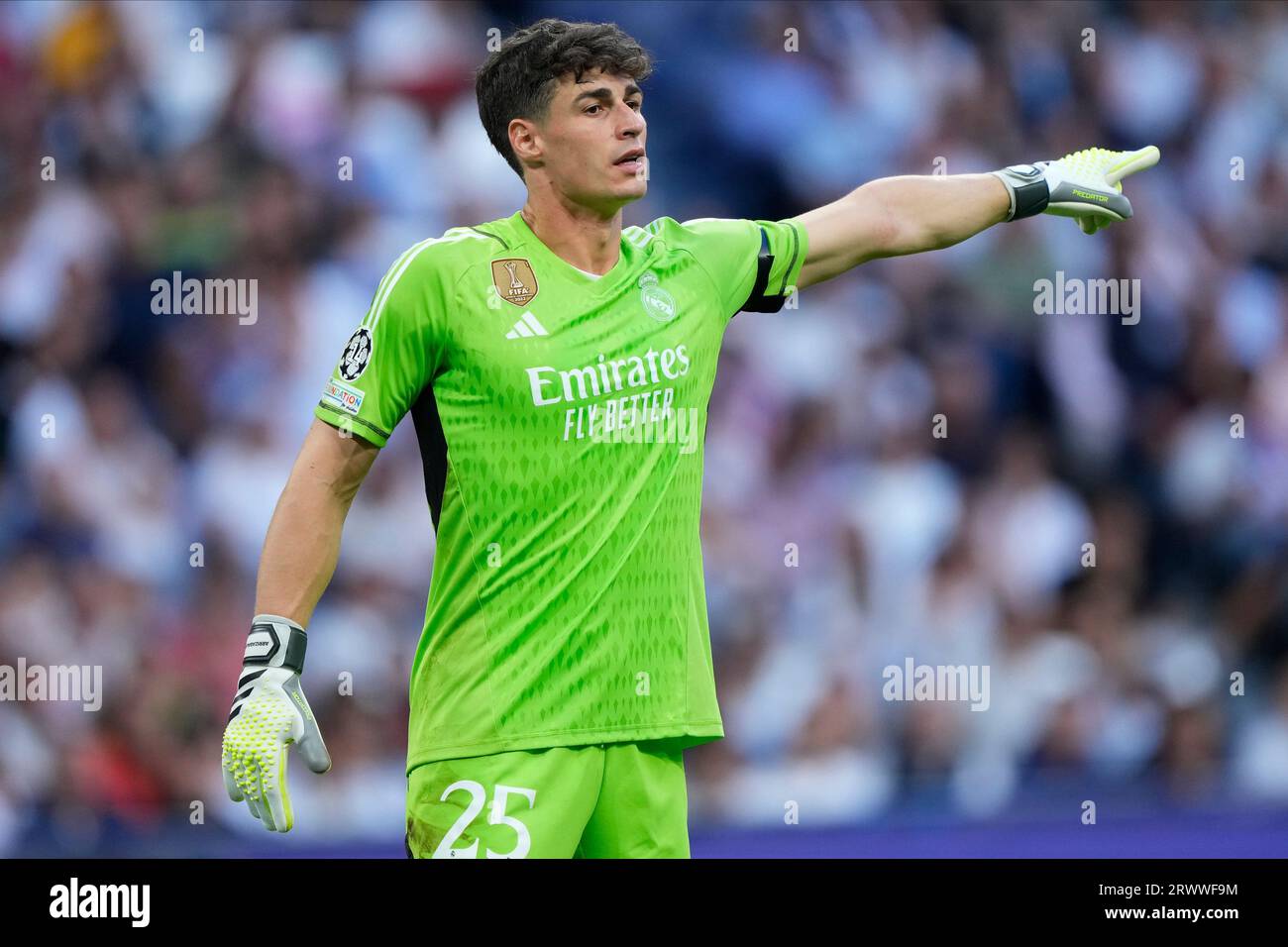 Madrid, Spain. 20th Sep, 2023. Kepa Arrizabalaga of Real Madrid CF ...
