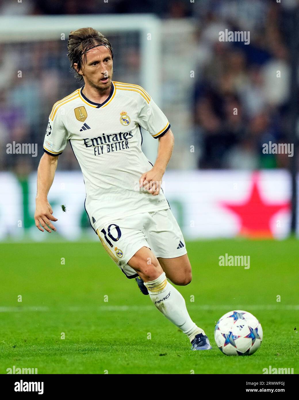 Madrid, Spain. 20th Sep, 2023. Luka Modric of Real Madrid CF during the ...