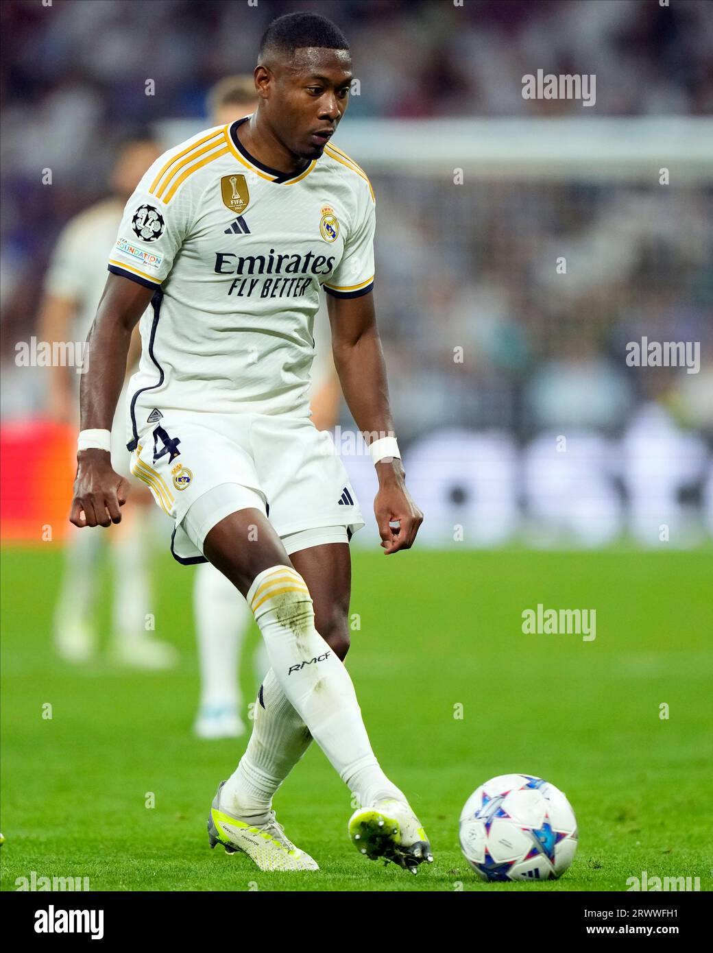 Madrid, Spain. 20th Sep, 2023. David Alaba of Real Madrid CF during the ...