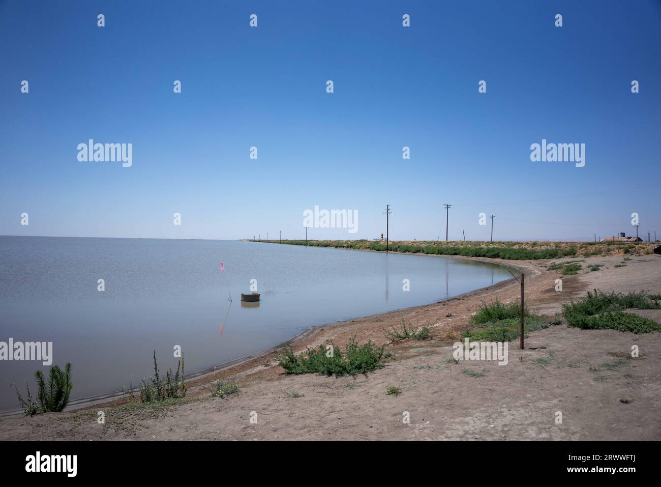 Stratford, USA. 25th June, 2023. Tulare Lake is a resurrected body of ...