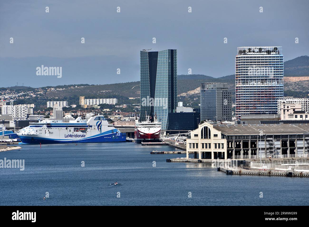 Marseille, France. 16th Sep, 2023. View of the Port of Marseille-Fos ...