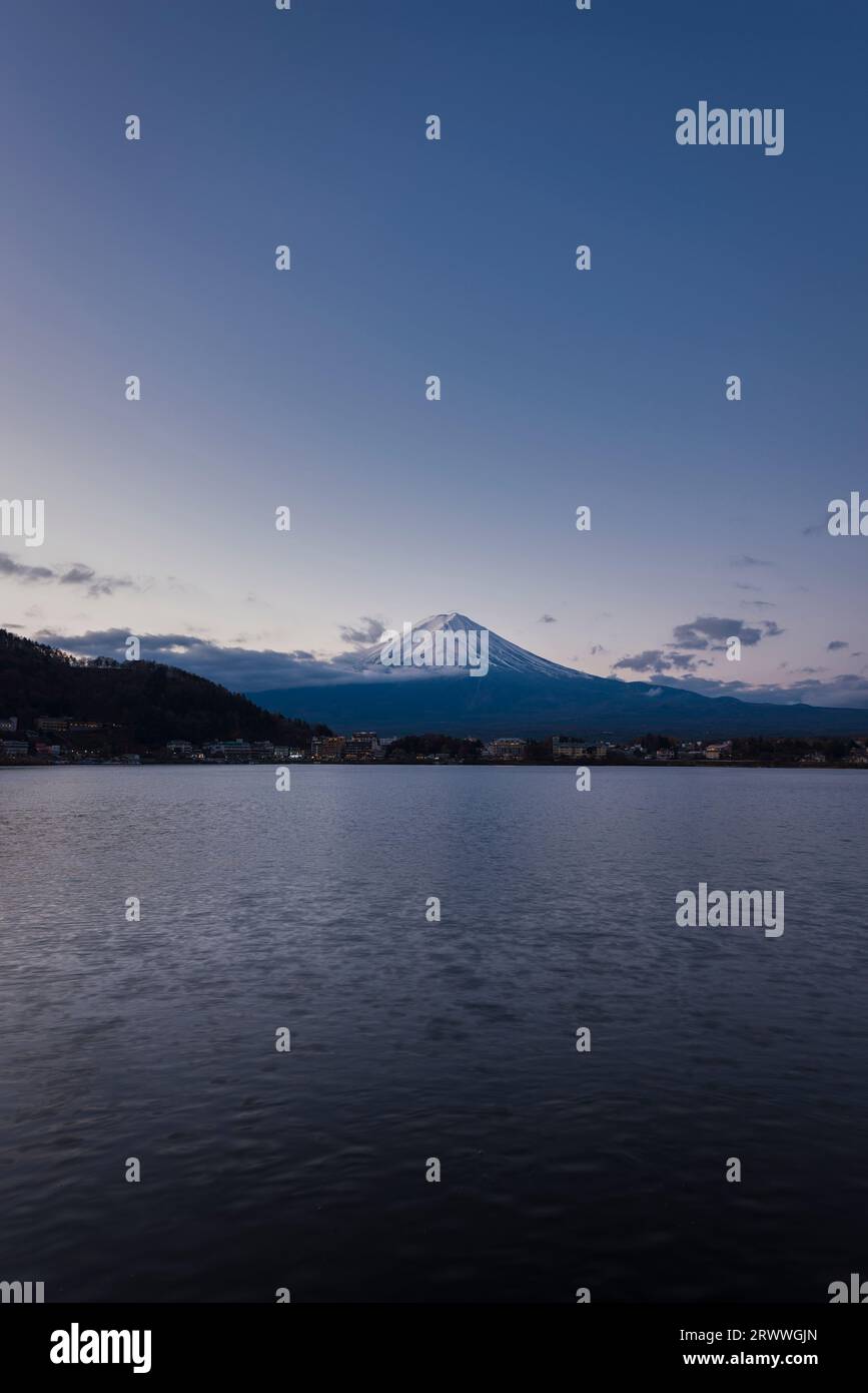 Fuji at Dawn from Kawaguchiko Stock Photo - Alamy