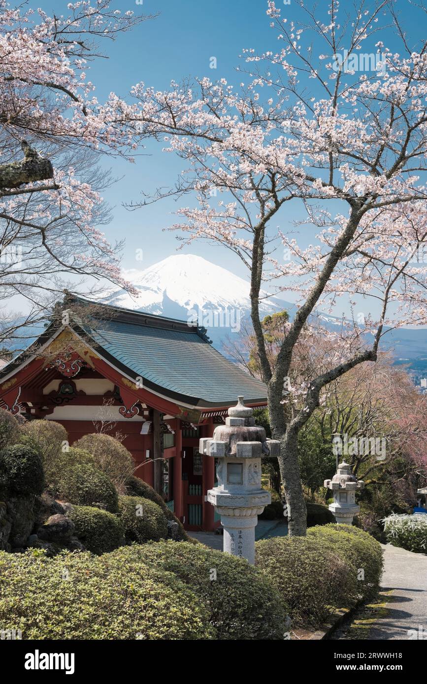 Fuji from Gotemba Peace Park Stock Photo - Alamy
