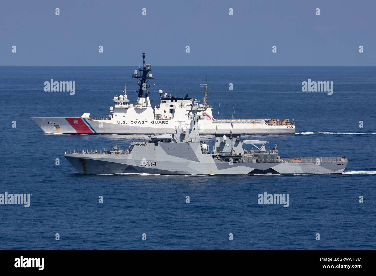 South China Sea, International Waters. 17 September, 2023. The British ...