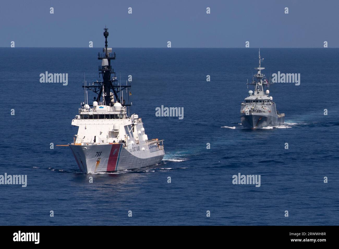 South China Sea, International Waters. 17 September, 2023. The U.S ...