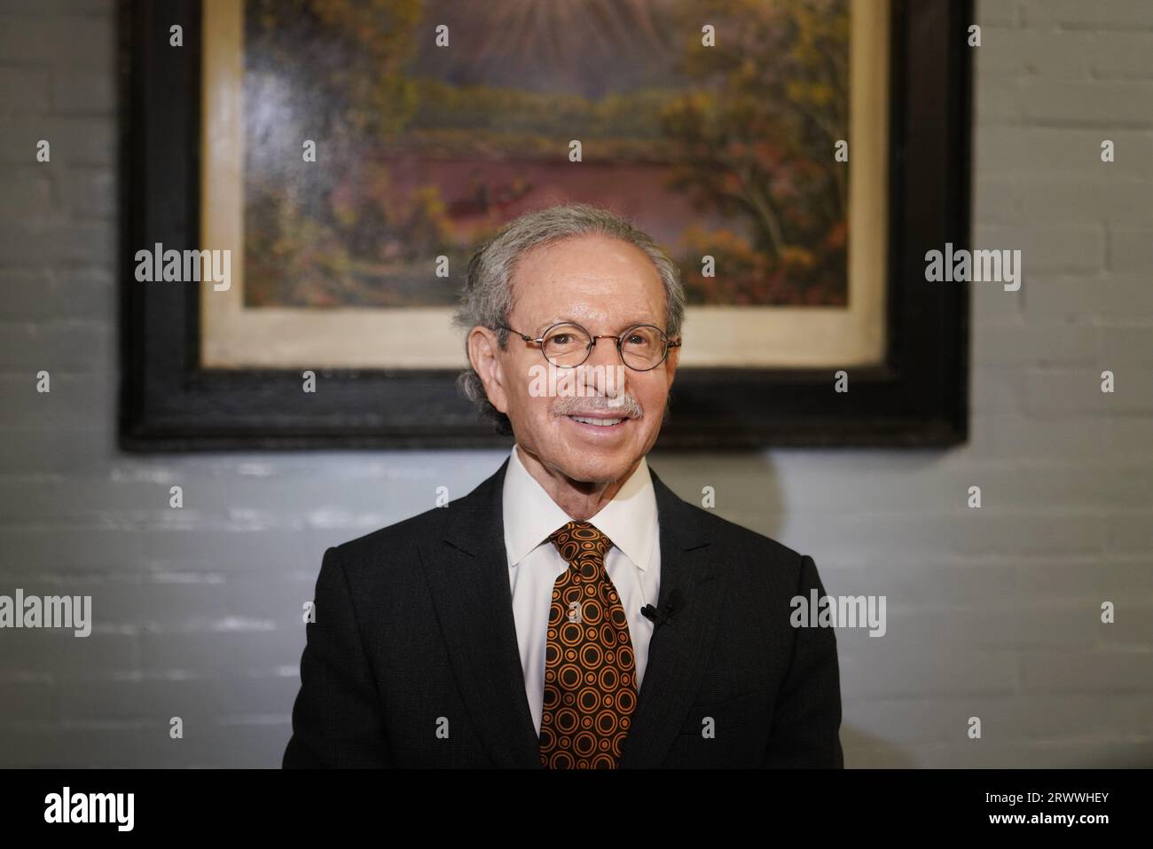 New York, USA. 17th Sep, 2023. Robert Lawrence Kuhn, chairman of the ...