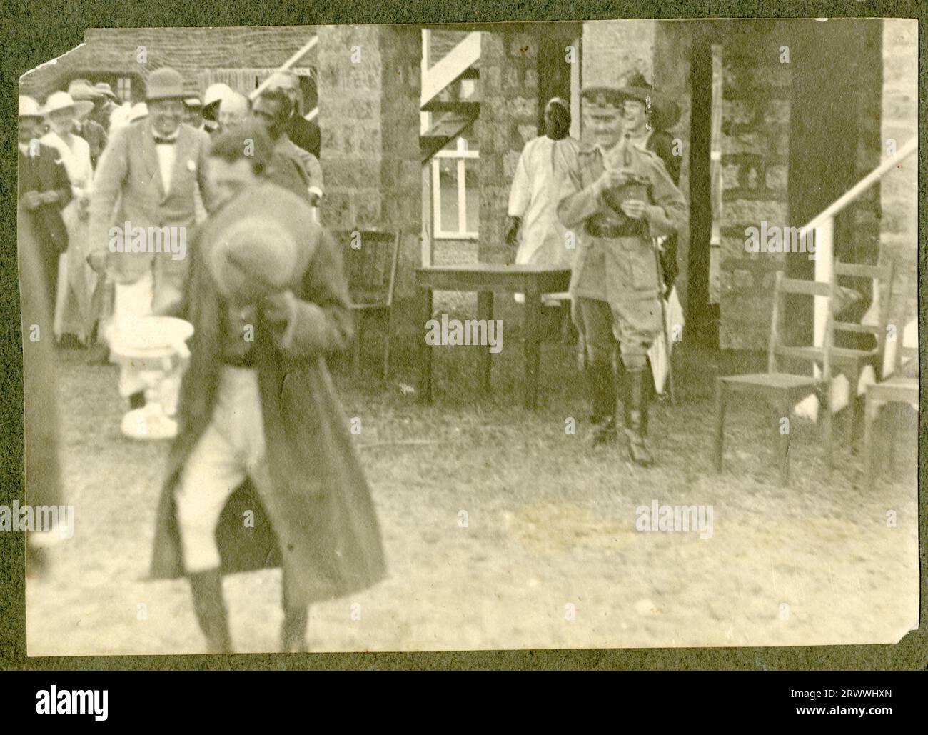 Formal group photograph of King's African Rifles askari and NCOs. 63 ...