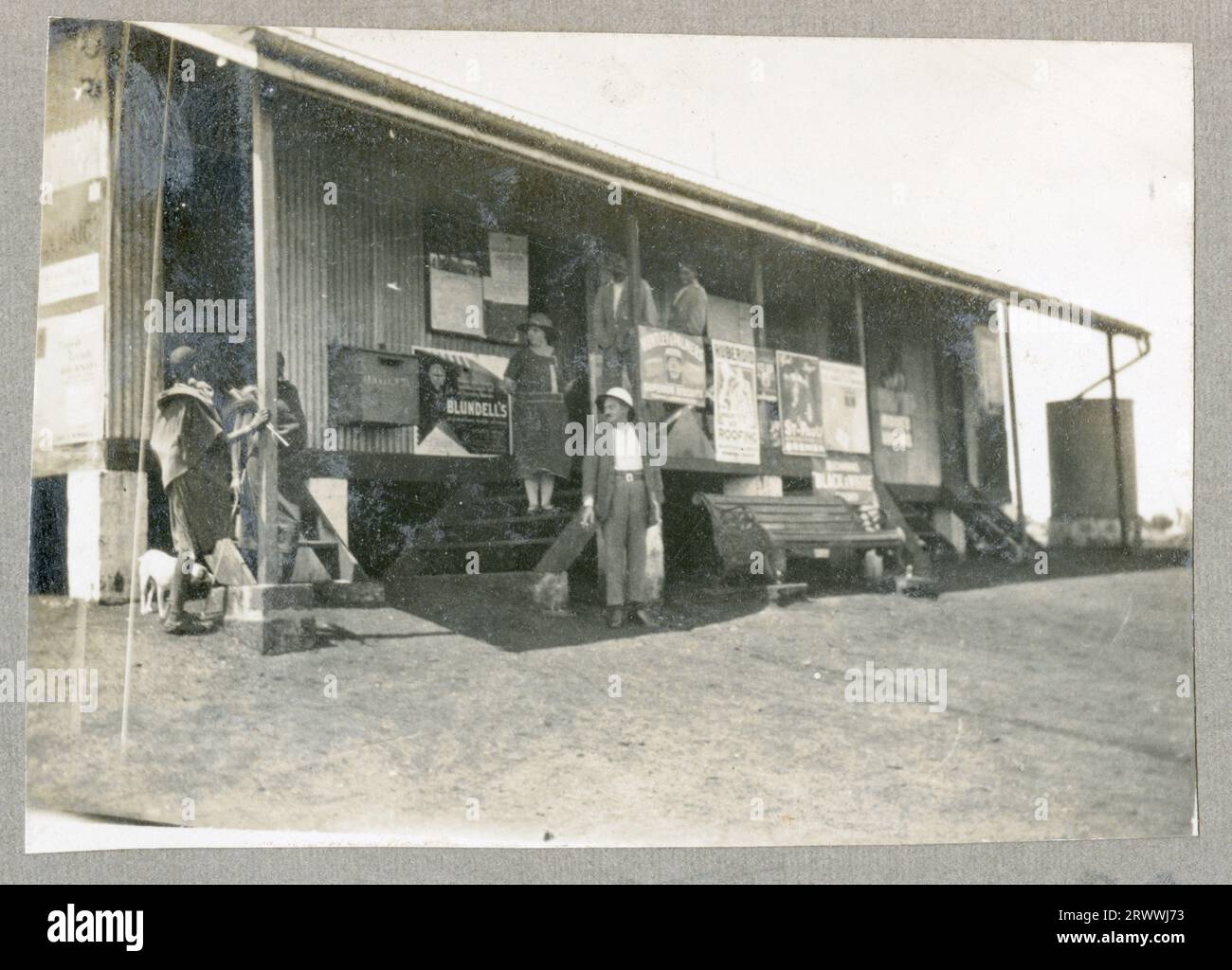 Kabete railway station seen from across the train tracks. Original ...