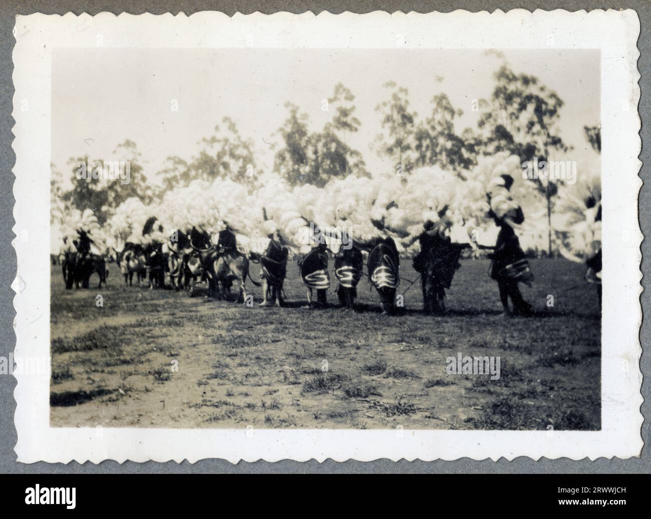 One of a series of seven images entitled "North Kavirondo Agricultural ...