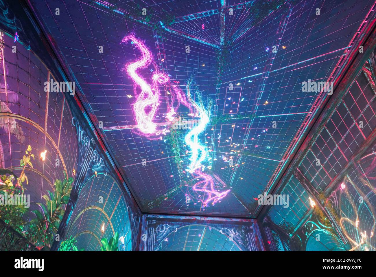 London UK. 21 September 2023 .The Butterfly Trail,is an immersive ...