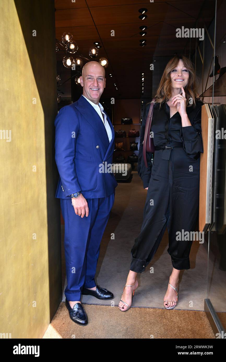 Milan, Italy. 21st Sep, 2023. Milan, Celebrity sighting during Milan ...