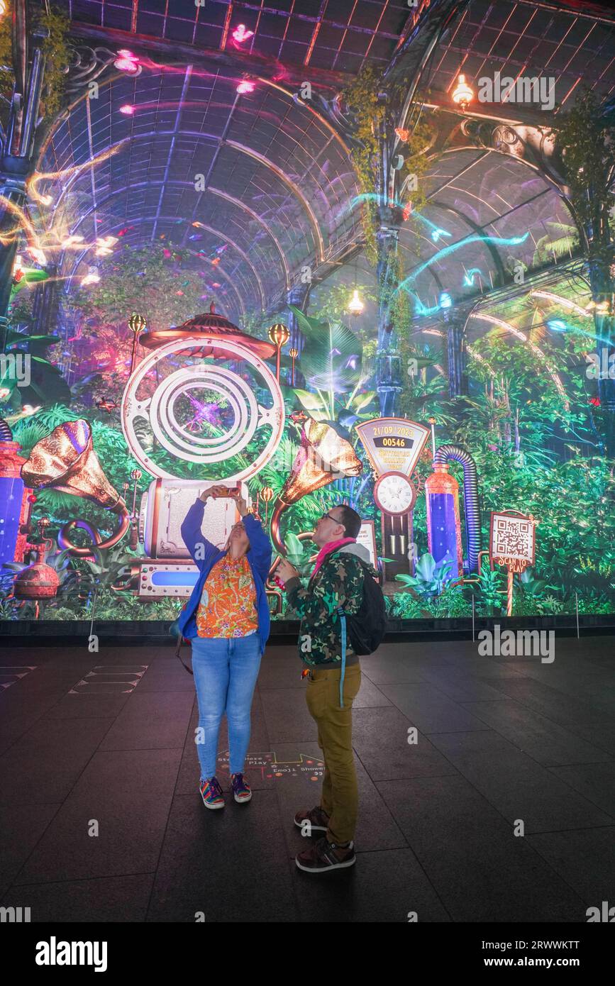 London UK. 21 September 2023 .The Butterfly Trail,is an immersive ...