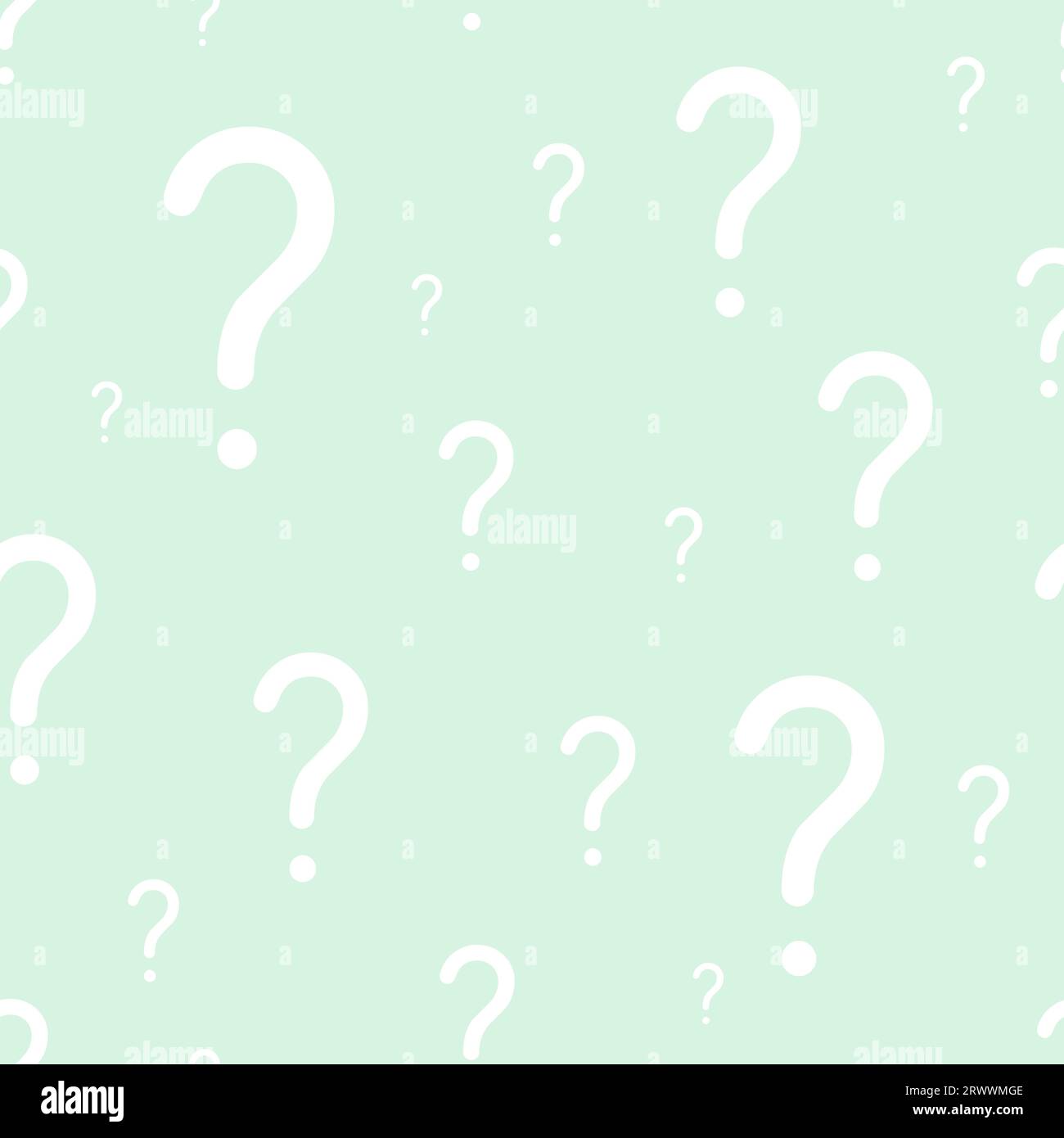 Question mark subtle pattern design. Seamless vector background for ...